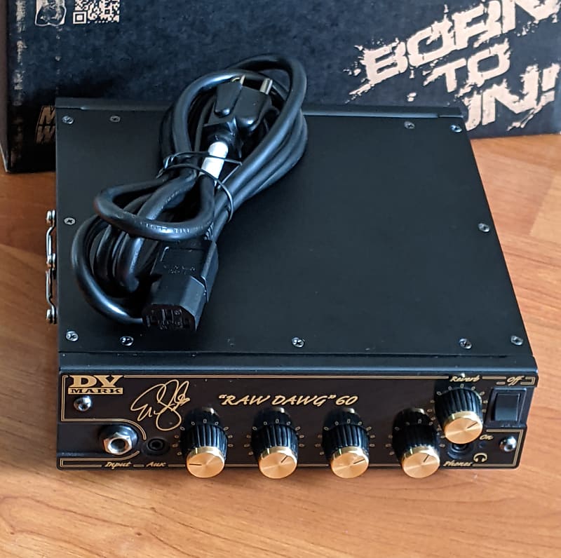 DV Mark Raw Dawg DV "Raw Dawg" 60 Tube + Solid State Black | Reverb UK