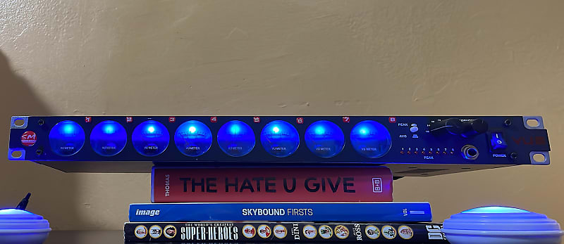 SM Pro Audio VU8 Vu 8 VU800 8-channel Analog VU Meter Bridge | Reverb