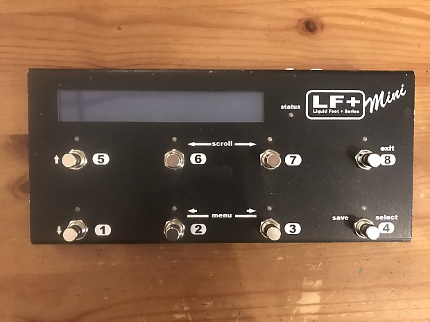 FAMC Liquid Foot+ mini ( LF+ Mini ) MIDI Controller Pedal w/ | Reverb