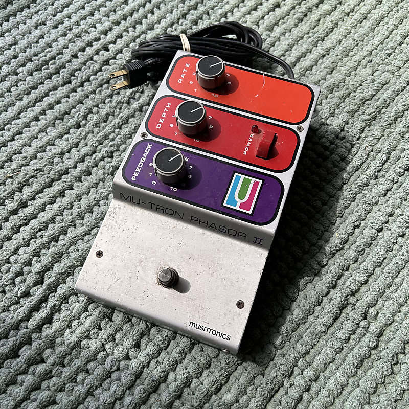 1970s Musitronics Mutron Phasor II Phaser Pedal | Reverb
