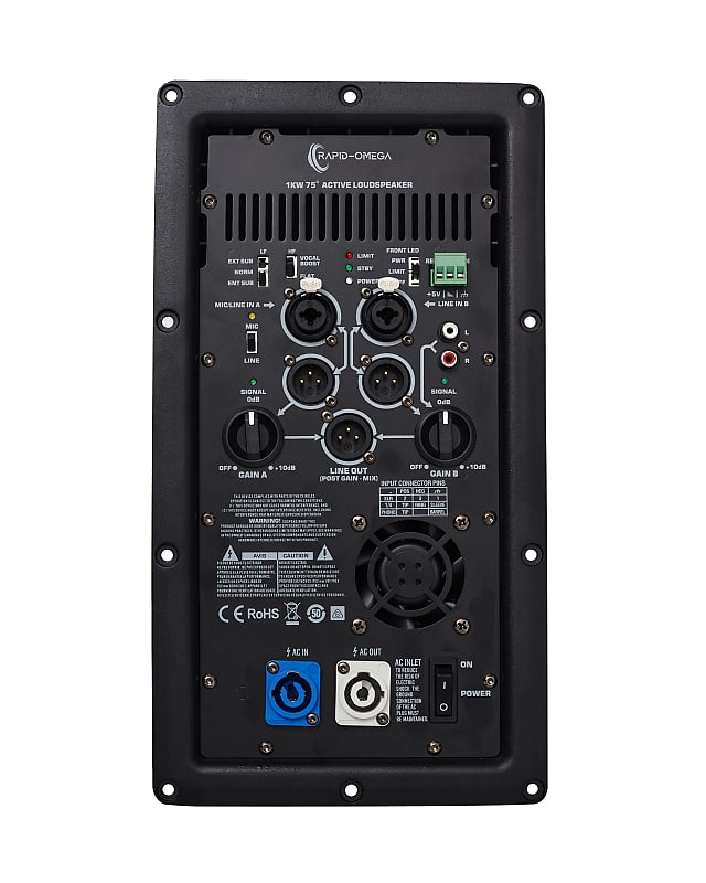 Replacement Amplifier K Series Module for QSC K8,K10,K12 | Reverb