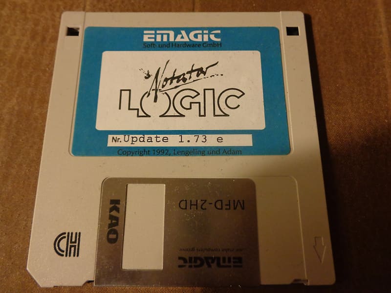 EMagic Logic Notater Update 1.73e disk | Reverb