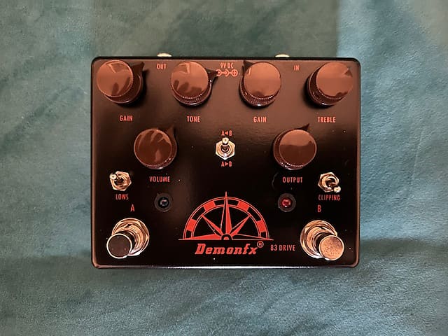 DemonFX 83 Drive Blues & Klone Electric Guitar Dual Drive | Reverb