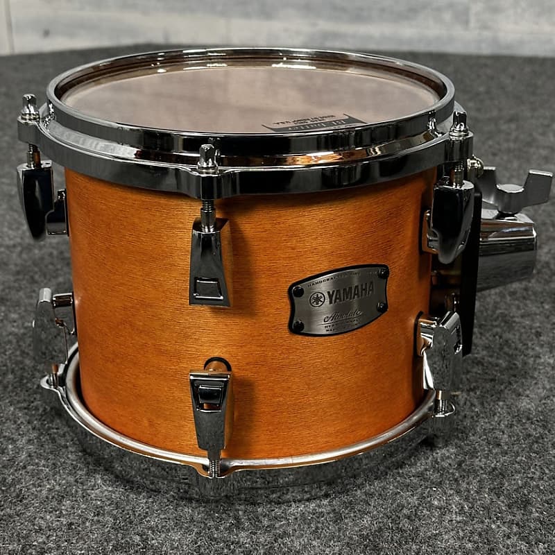 Used Yamaha Absolute Hybrid Maple Tom 8x7 Vintage Natural - | Reverb