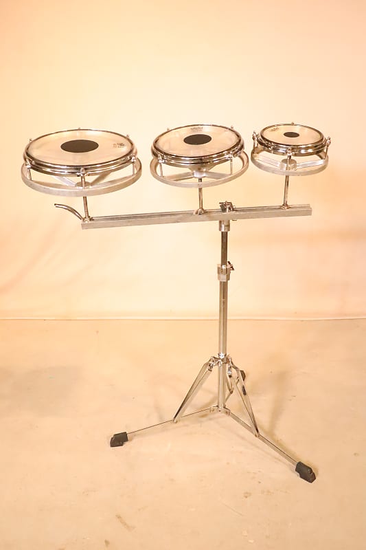 CB Percussion 6/8/10" Roto Tom Drums With Stand | Reverb