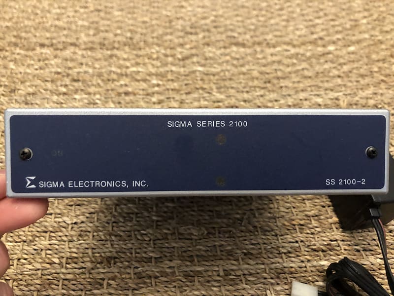 Sigma Electronics SS 2100 | Reverb