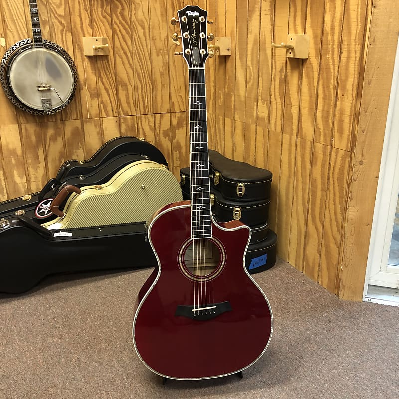 Taylor 614-CEAB Red 25th Anniversary 1999 with Original | Reverb
