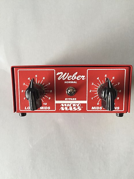 Weber Micro Mass 15 Watt Attenuator 2016 Red | Reverb