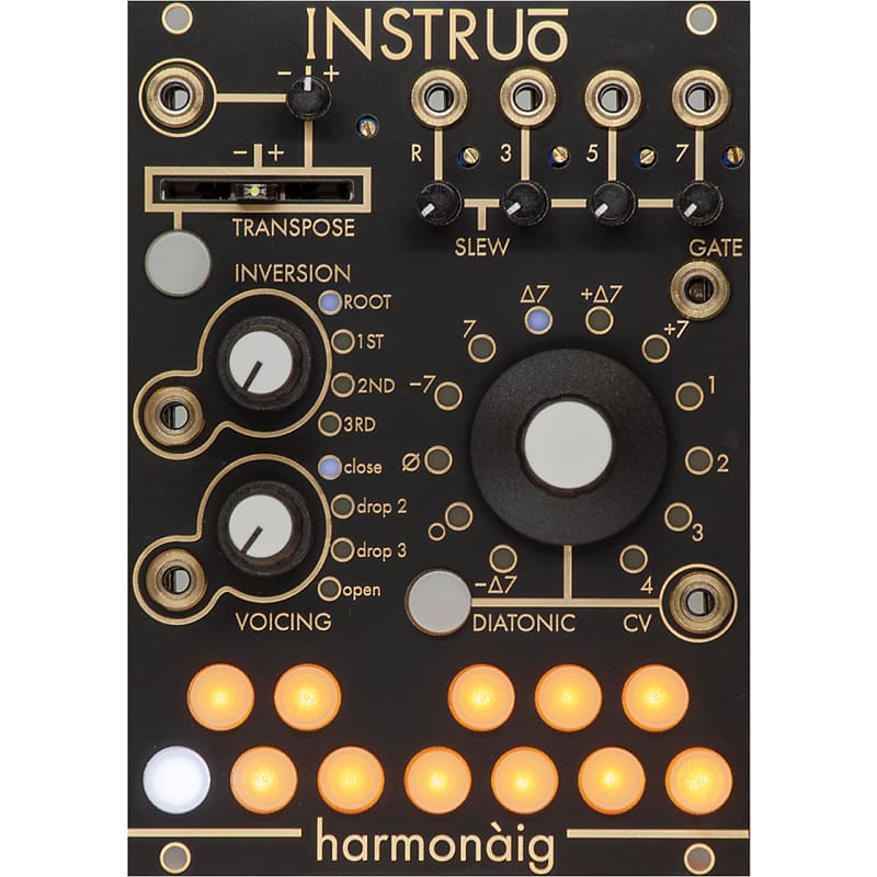 Instruo harmonaig Eurorack Synthesizer Module | Reverb