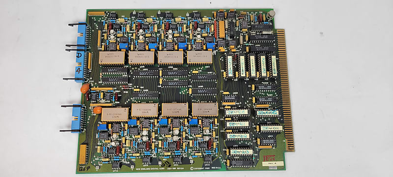 Synclavier DDV-389 Polyphonic Sampling Bin Card New England | Reverb