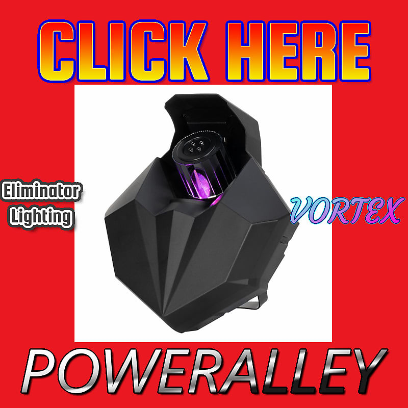 Eliminator Lighting Vortex 80W LED moonflower effect | Reverb