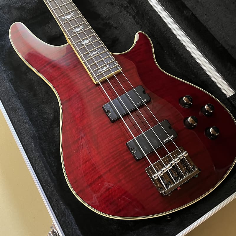 Schecter Extreme-4 Omen - BCH Active Bass w/Hard case | Reverb