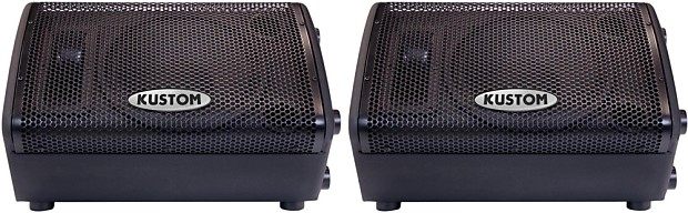 Kustom PA KPX110PM 10" Powered Monitor Pair | Reverb