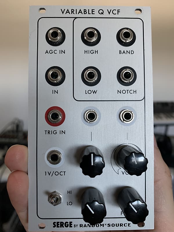 Random Source Variable Q VCF Silver - parts only | Reverb