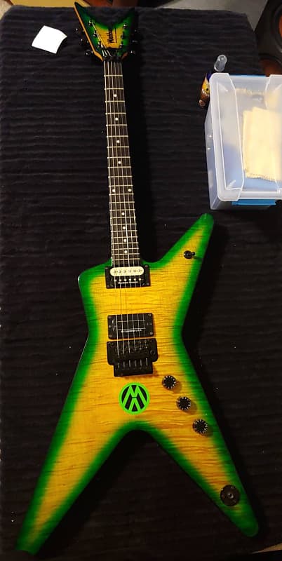 Washburn FM * Funky Munky * Slime Early 2000's Indo Factory | Reverb