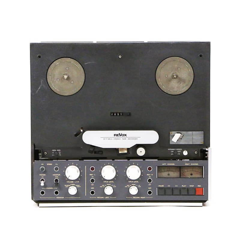 1985 Revox B77 MKII Stereo Analog Tape Recorder Machine 1/4” | Reverb