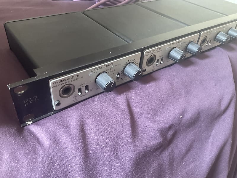 4 Rack Mounted Little Labs Multi Z DI units 2010’s - Silver | Reverb