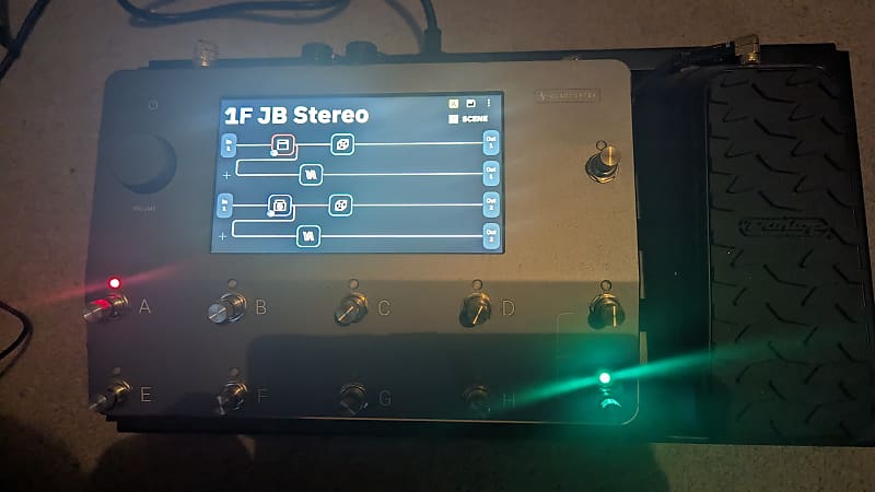 Neural DSP Quad Cortex w/ Dunlop Volume X 8 and Rockboard | Reverb