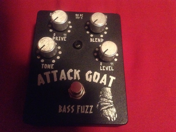 Attack Goat Bass Fuzz 2013 Black | Reverb UK