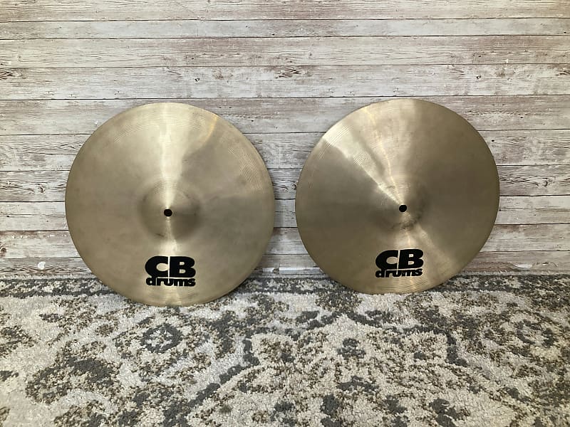 Used CB 14IN HI HATS Cymbals | Reverb