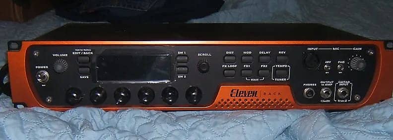 Avid Eleven Rack 2018 - with Pro Tools | Reverb