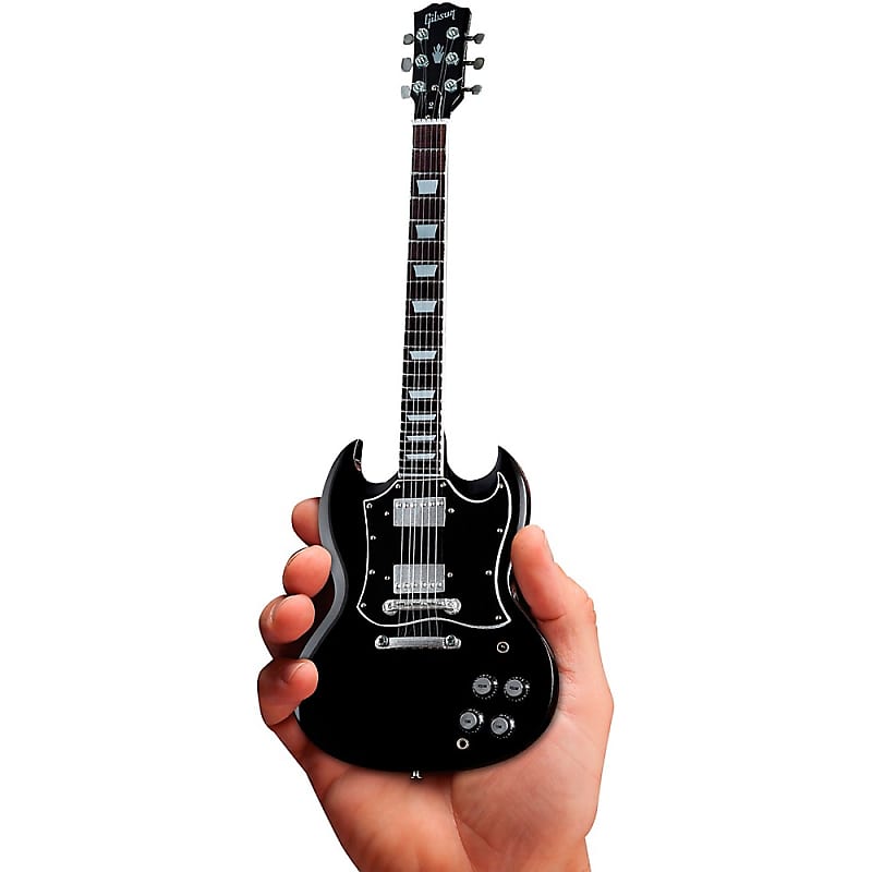 Axe Heaven Gibson SG Standard Ebony Officially Licensed | Reverb