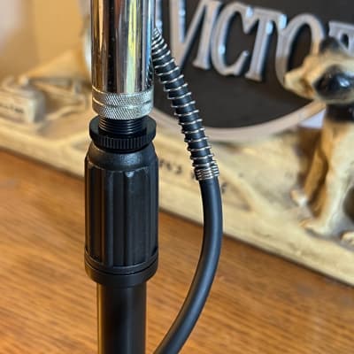 Vintage 1950's ASTATIC DN-50 Dynamic Microphone with desk | Reverb