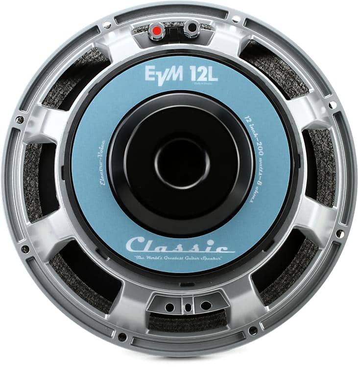 Electro-Voice EVM12L 12 inch 200-watt Guitar Speaker - 8 Ohm | Reverb