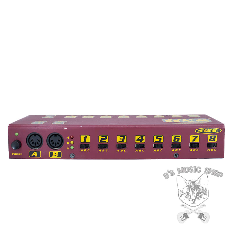 Used Midiman Midi Thru Box 3x8 | Reverb
