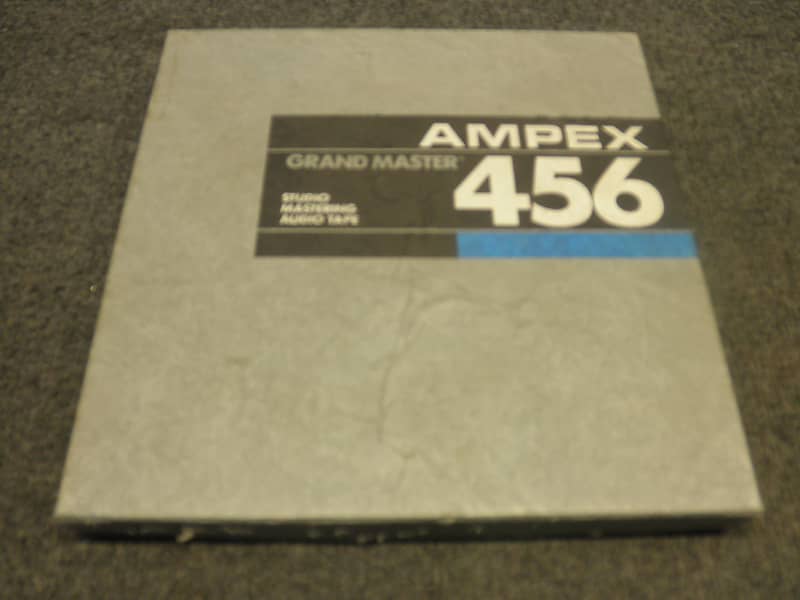 Ampex 456 10″ Empty Metal Reel, 1/2″ Tape, Classic 3 Window | Reverb