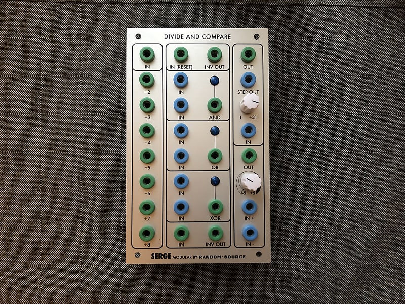 Random Source Serge Divide & Compare 4U Banana | Reverb