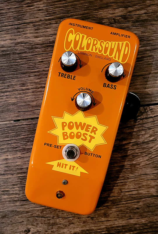 Colorsound Power Boost 9V (2000’s) | Reverb