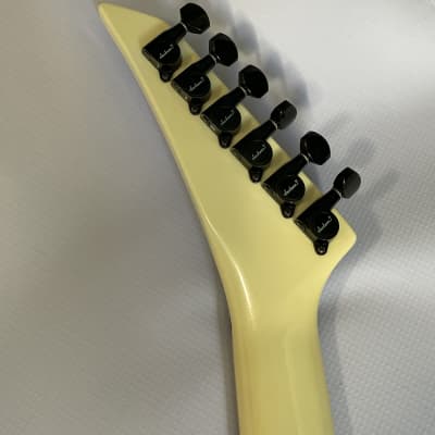 1987 Charvel Jackson Model 6 Neck Thru Pearl White 6 String | Reverb