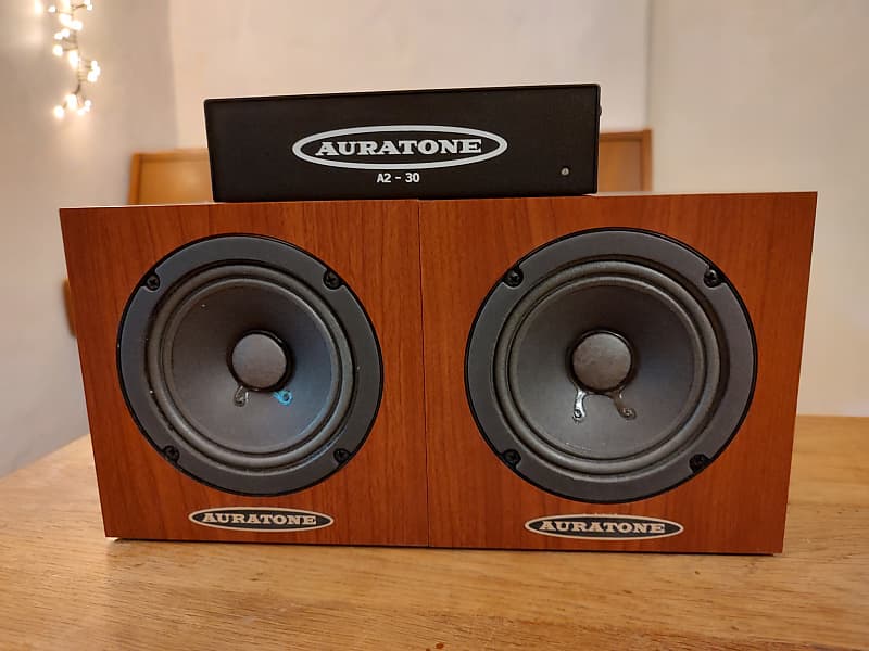 Auratone 5C Super SoundCubes Pair with A2-30 Amplifier 2020 | Reverb