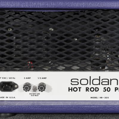 Soldano Hot Rod 50+ (Plus) Purple (2 channel, FX loop) | Reverb