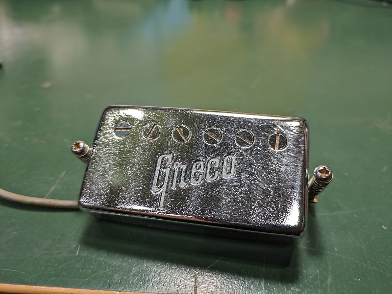 Greco Maxon PAF Humbucker 70's Gibson logo copy | Reverb Australia