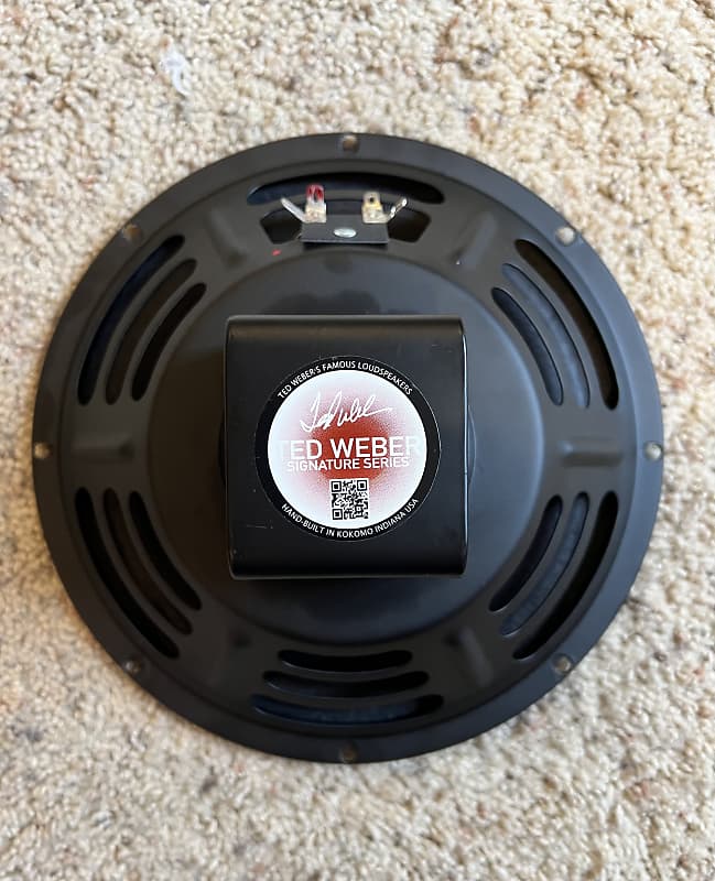 Weber Speaker Alnico Signature 10” speaker 8 ohm 15 watt 2023 | Reverb