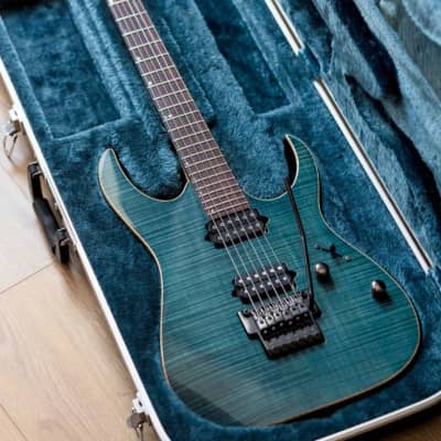 Ibanez Rg3120 - Twilight Blue with Stainless Steel Frets | Reverb