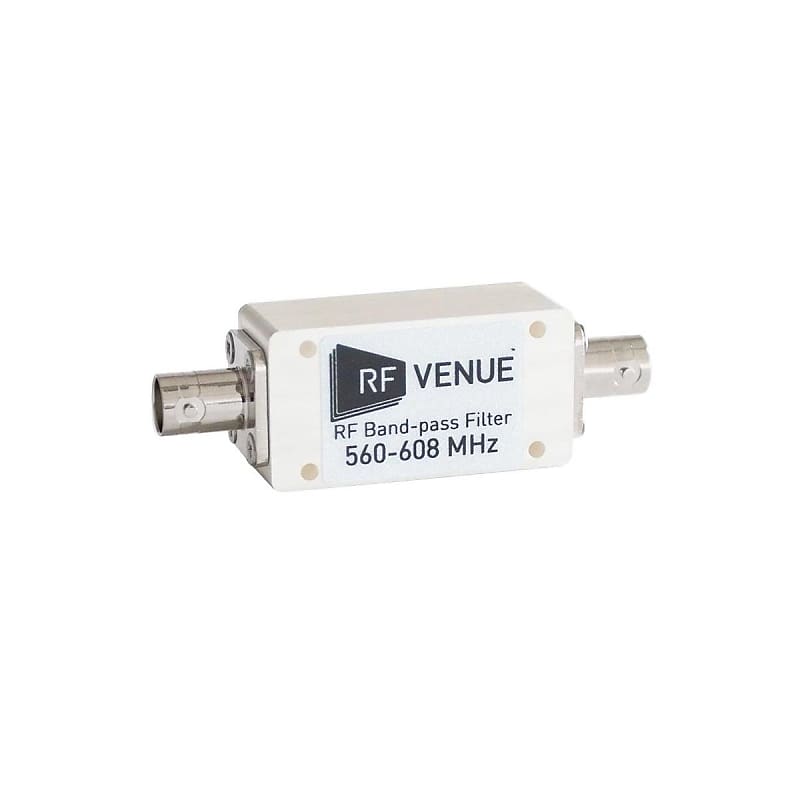 RF Venue RF Band-Pass Filter, 560-608MHz Frequency | Reverb