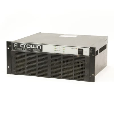 Crown Com-Tech 1600 Stereo Power Supply Amplifier 800w 4 ohm | Reverb