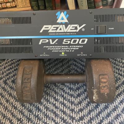Peavey PV 500/ 250 Watt Stereo Amplifier - Black | Reverb