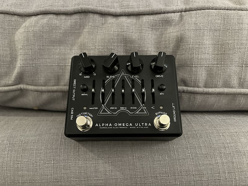 Limited Edition Black Darkglass Electronics Alpha Omega Ultra | Reverb