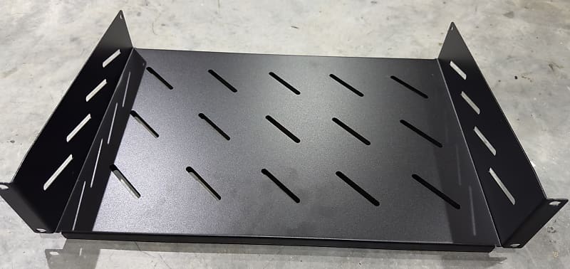 2U Rack Shelf 11.75" Deep Vented **Sold Individually** | Reverb