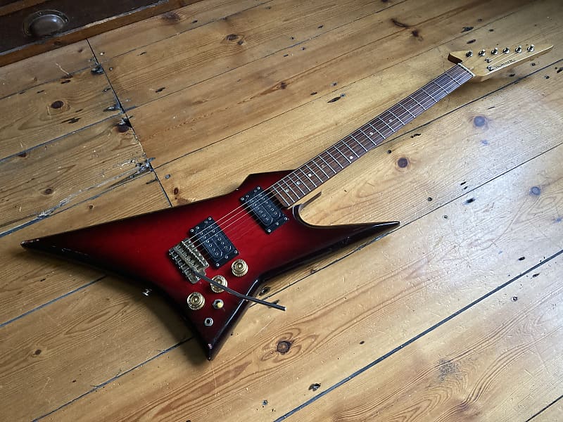 Hohner Shark Fin SE603 Electric Guitar Rare 1980s | Reverb