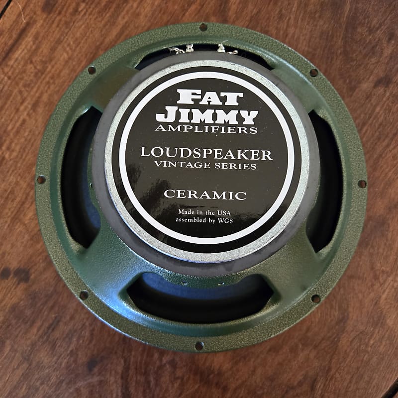 Fat Jimmy 12" Speaker 8 ohm, WGS, 65 W G1265-8 GB 2020 | Reverb