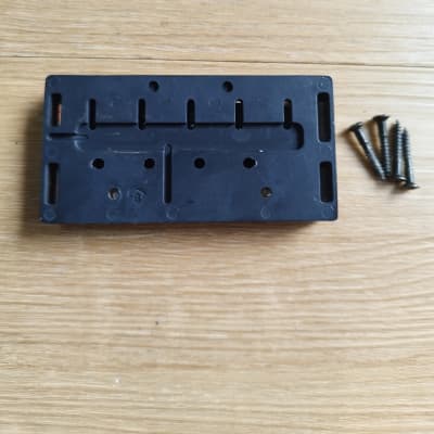 Fishman Bass PowerBridge Piezo Bridge 5 String Black | Reverb