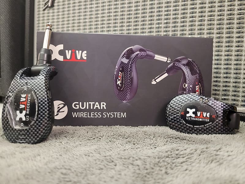Xvive U2 Instrument Wireless System in Carbon Finish | Reverb UK