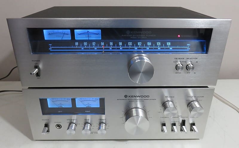 KENWOOD 2PC AMPLIFIER KA-5700 + TUNER KT-5500 SERVICED FULLY | Reverb