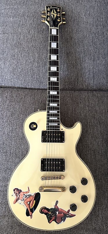 Burny RLC-70 80s-90s - White | Reverb