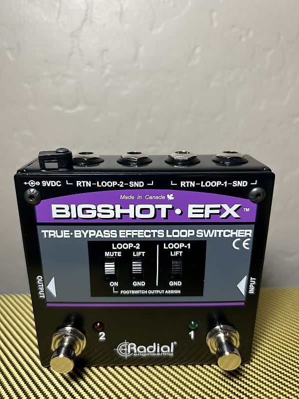 Radial BigShot EFX Effects Loop Switcher | Reverb